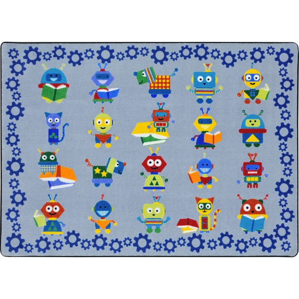 Reading Robots Rug - Joy Carpets