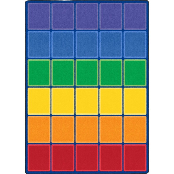 Rainbow Blocks Rug - Joy Carpets